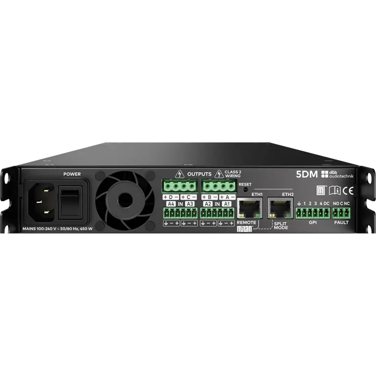 5DM amplifier Milan | d&b audiotechnik