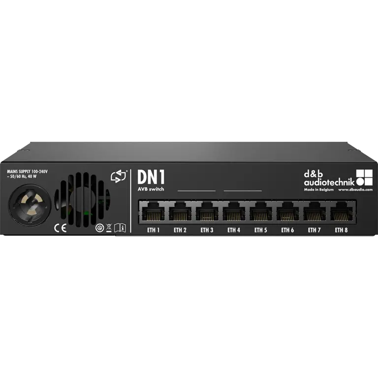 DN1 Ethernet switch | d&b audiotechnik