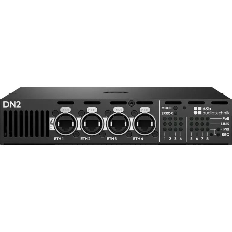DN2 Ethernet PoE++ Switch | d&b audiotechnik