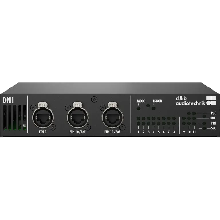 DN1 Ethernet switch | d&b audiotechnik