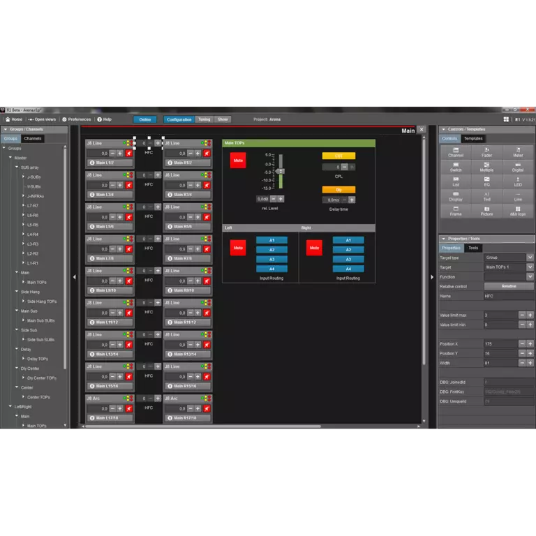 R1 Remote control software | d&b audiotechnik