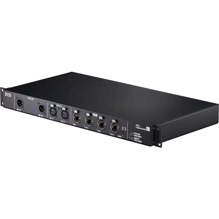 DS20 Audio network bridge | d&b audiotechnik