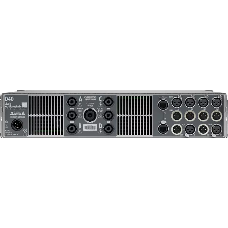D40 amplifier | d&b audiotechnik