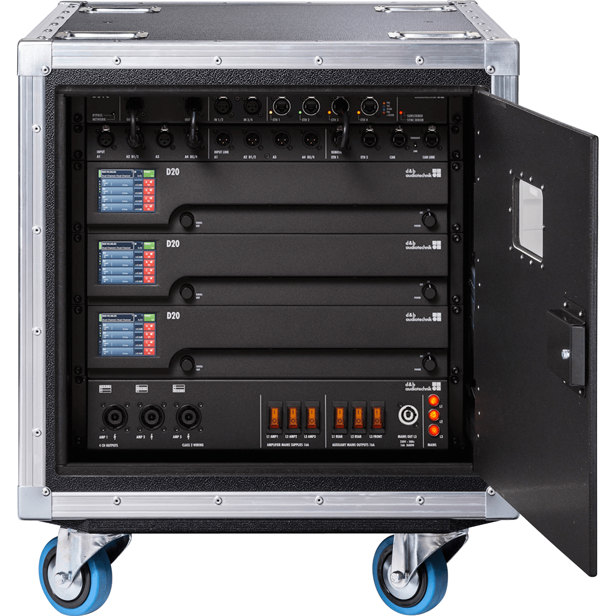 D20 PA-Amplifier aus der Verstärker-Auswahl | d&b audiotechnik