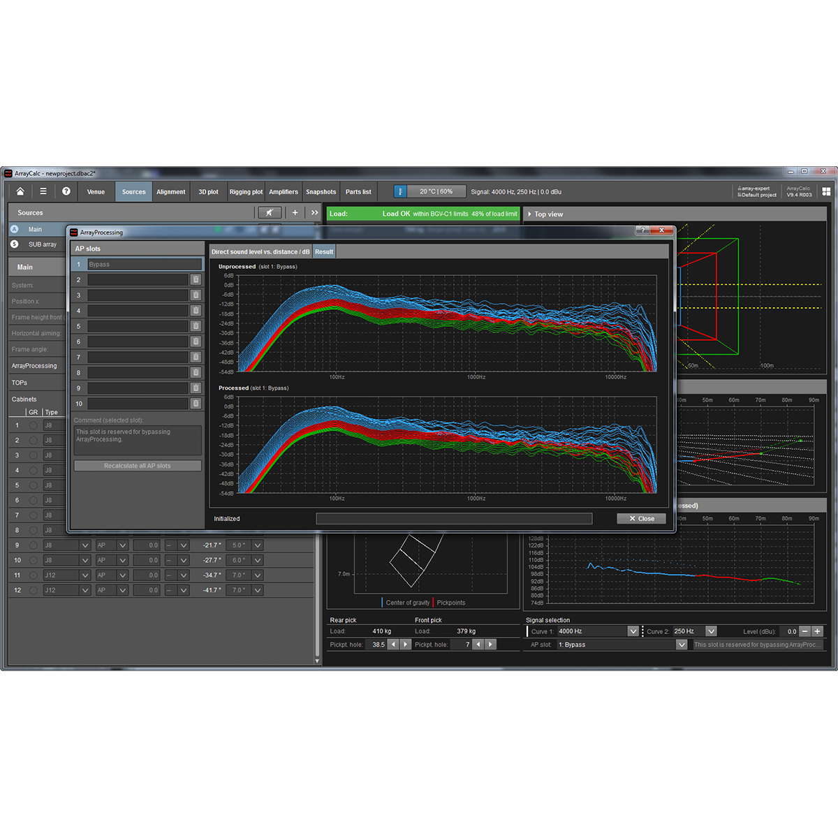 Dandb Arraycalc Sound Simulations Software Dandb Audiotechnik