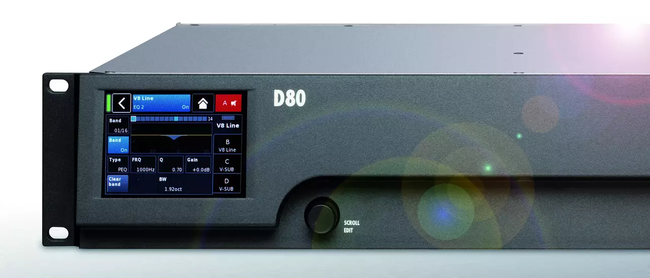 News - The d&b D80 amplifier | d&b audiotechnik