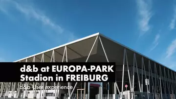 d&b A-Series with Custom Rigging at SC Freiburg’s Europa-Park Stadium ...