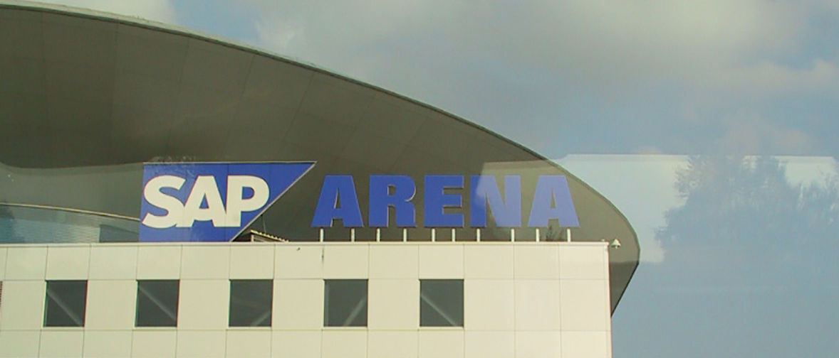 Das Multitalent. Die SAP-Arena in Mannheim.