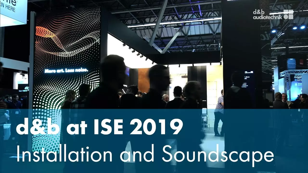 d&b auf der ISE 2019. Neue Horizonte für Installationen | d&b audiotechnik